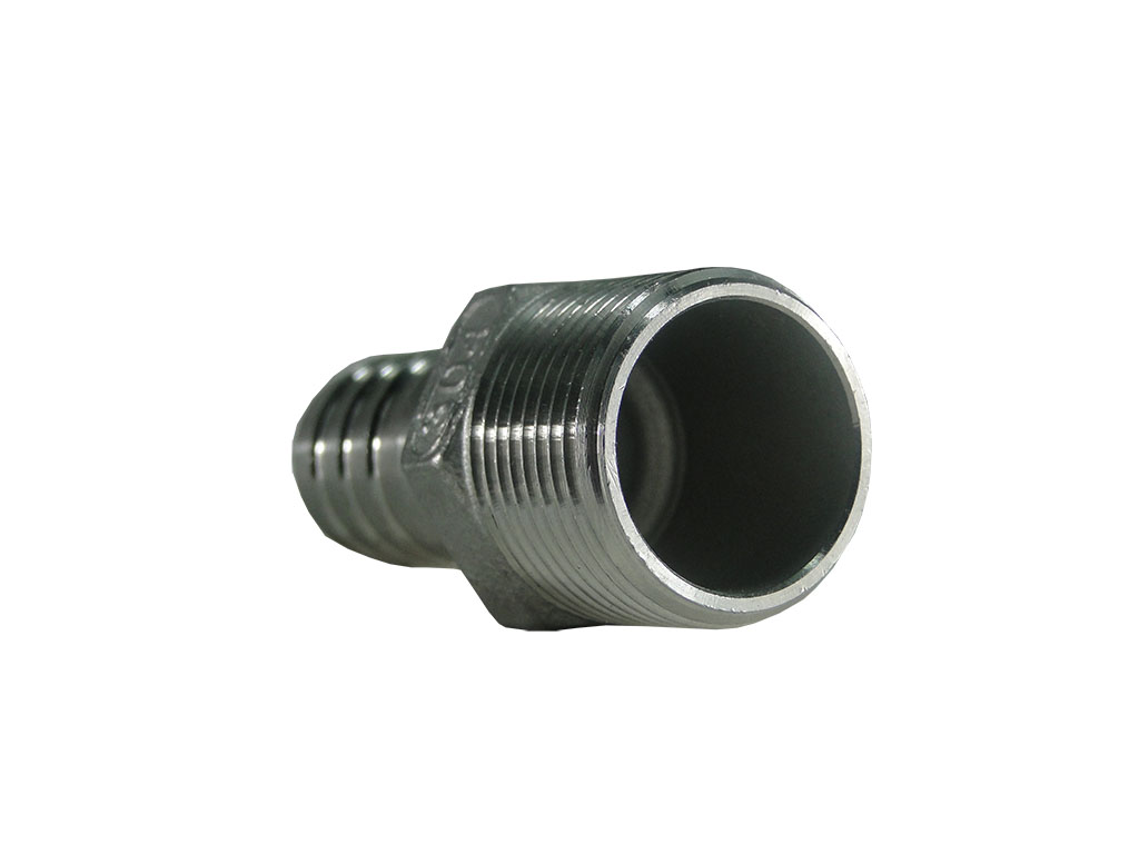 Acople de manguera en acero inoxidable SS304 | Soluciones en Acero, S.